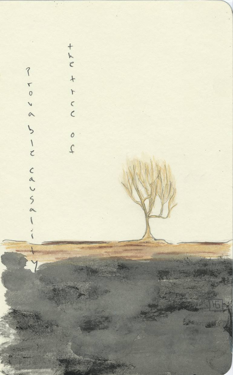 The Tree Of Provable Causality, Book 1 #3 Drawing by Heather Goodwind ...