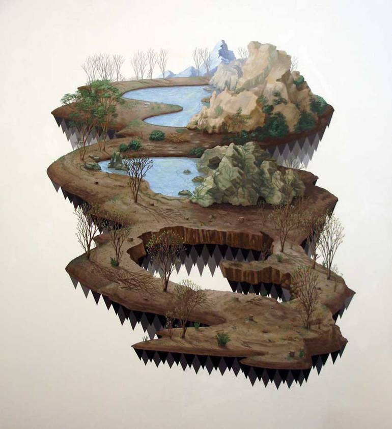 tierra Painting by agustin sirai | Saatchi Art