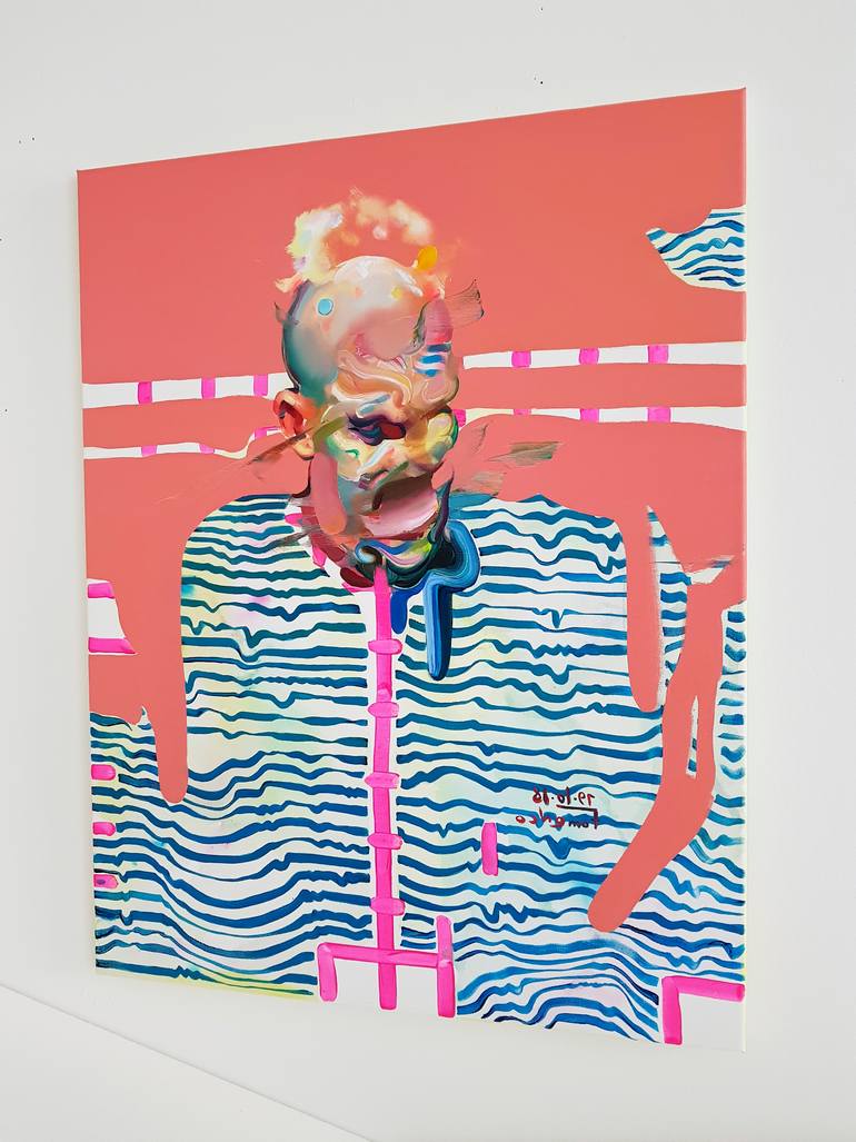 Depression of the artist Painting by Maxim Fomenko | Saatchi Art