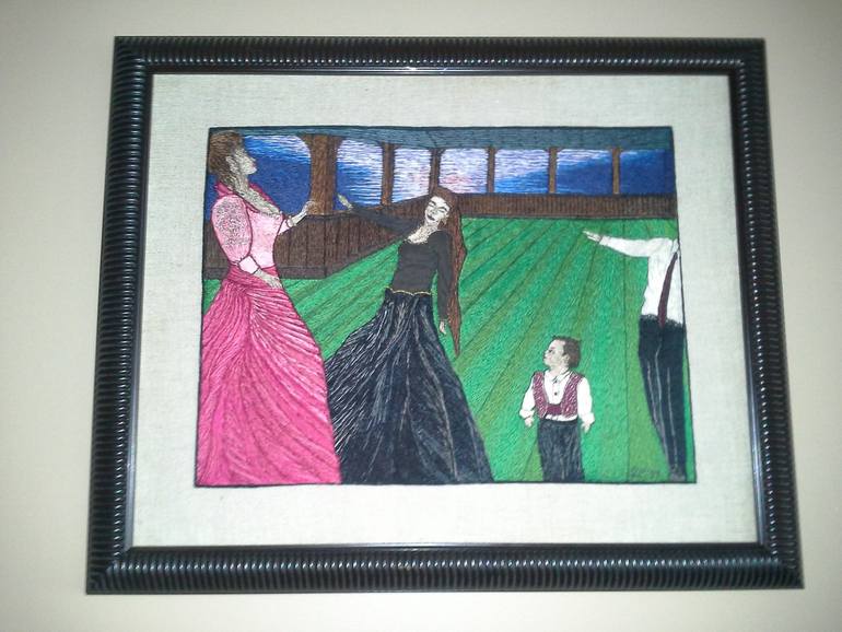 Mirth and Misery Painting by James Limparis | Saatchi Art