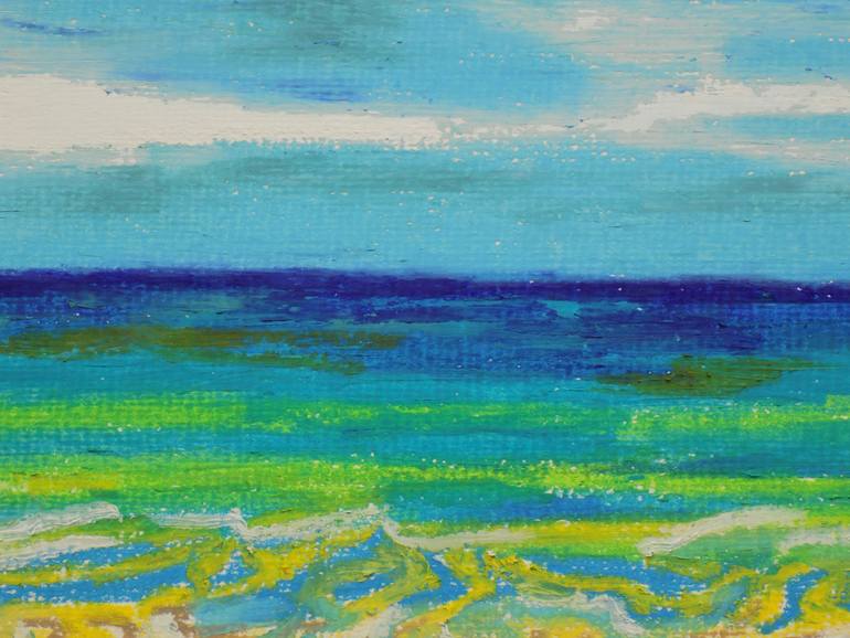 Pink sand of Bermuda Drawing by Maja Grecic | Saatchi Art