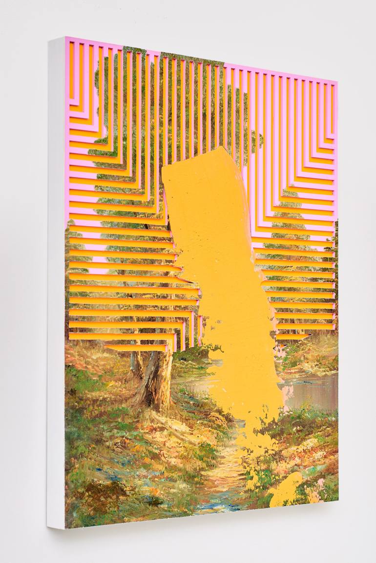 First Contact Painting by Baldvin Ringsted | Saatchi Art