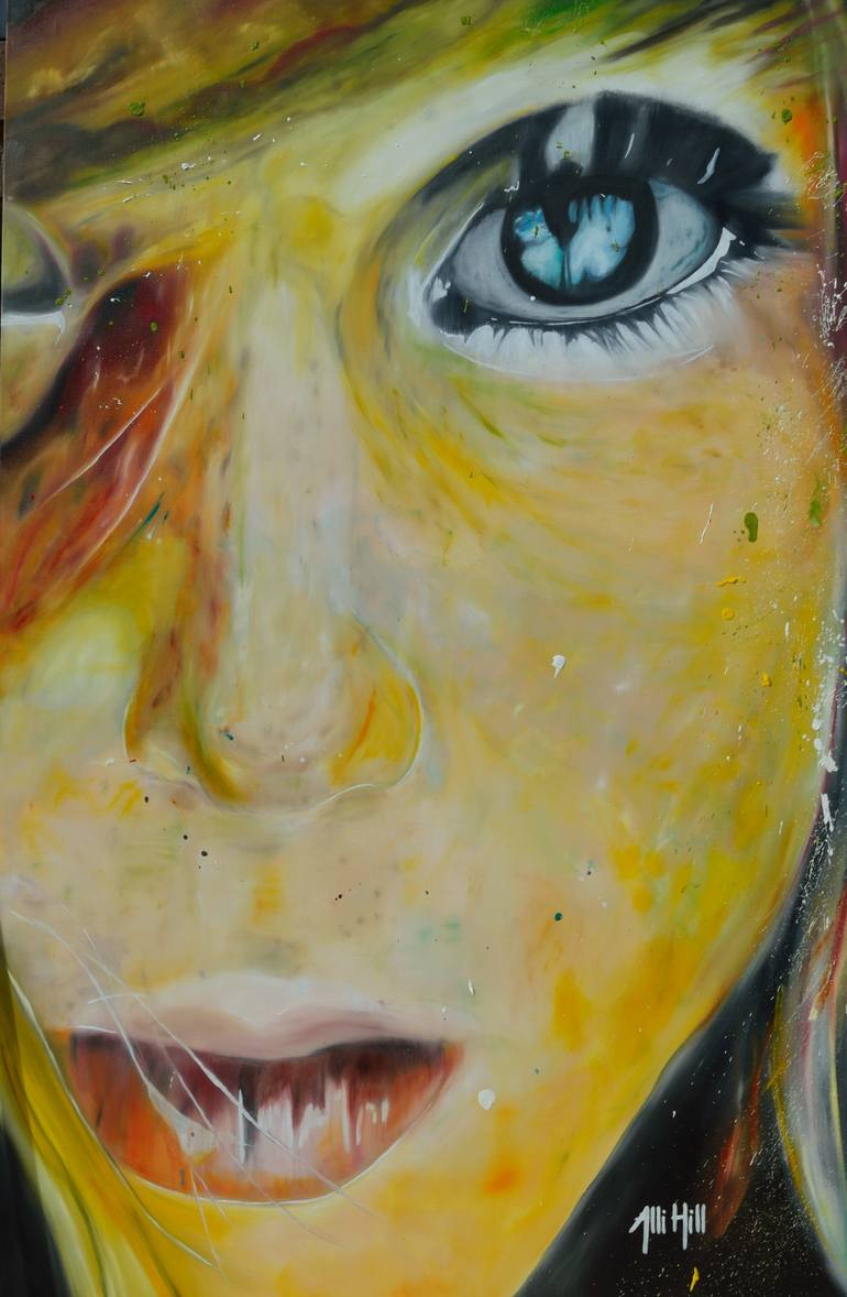 Look Within - SOLD Painting by Alli Hill | Saatchi Art