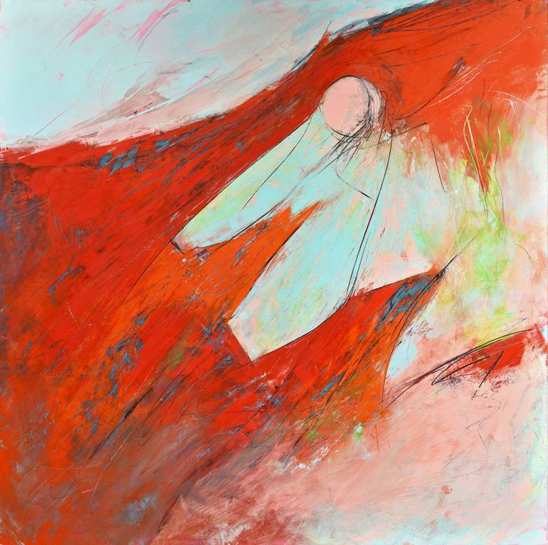 The Signal Painting by John Gammans | Saatchi Art