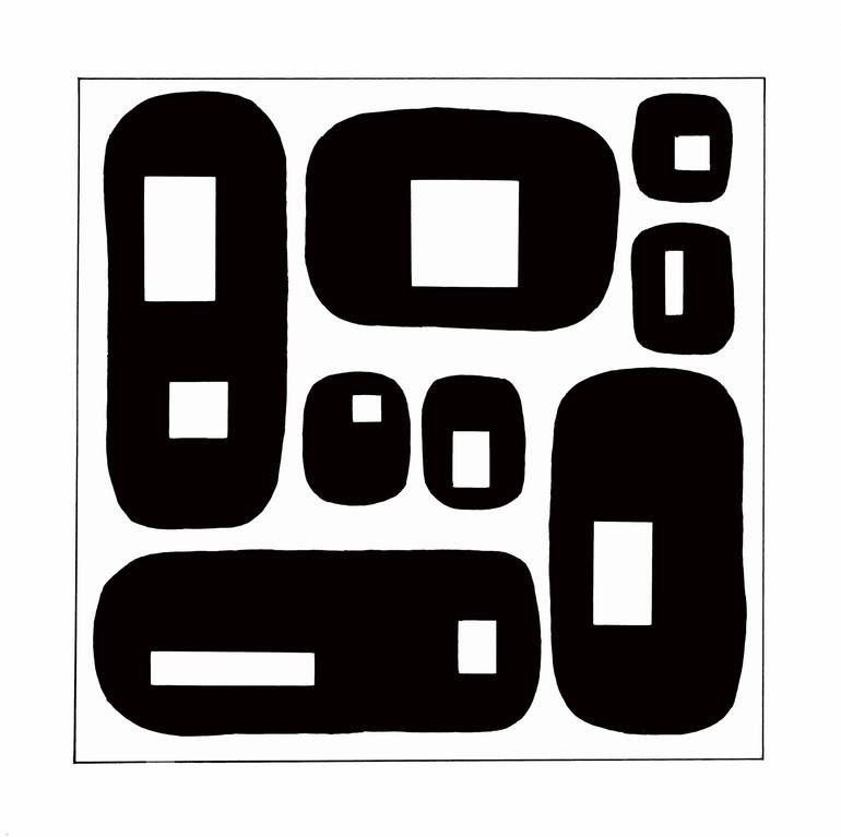 Oblong And Squares Drawing by Richard Protheroe | Saatchi Art