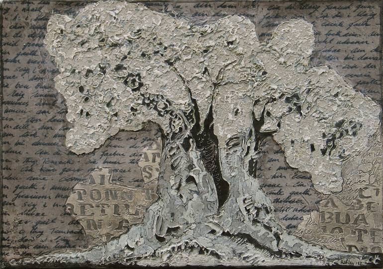Tree Alphabet 29 Painting by Ashley Ashford | Saatchi Art