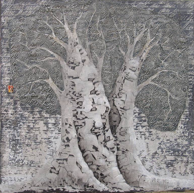 Tree Alphabet 2 Painting by Ashley Ashford | Saatchi Art