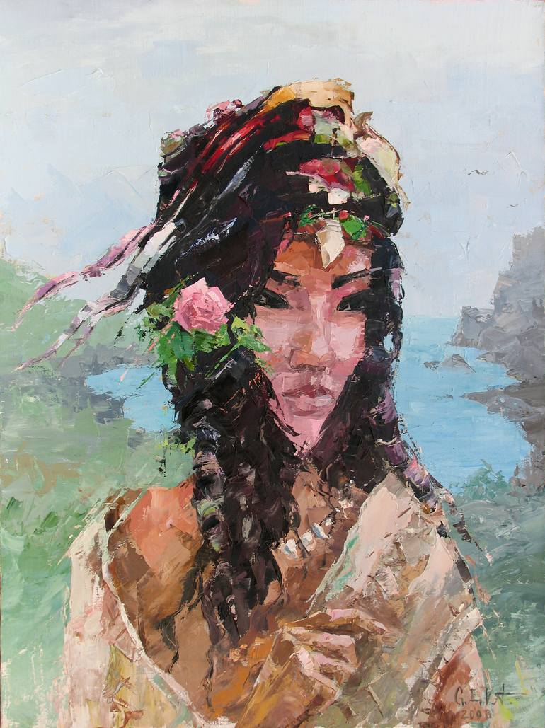 Islander Painting by Evgeny Guselnikov | Saatchi Art