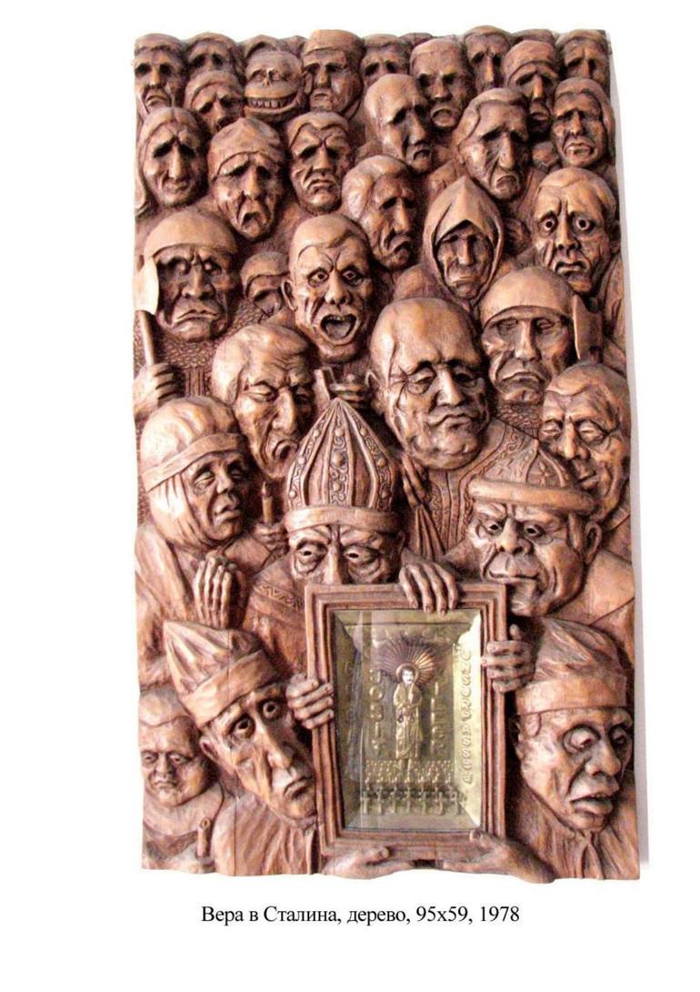 Faith in Stalin Sculpture by Rom Romanov | Saatchi Art