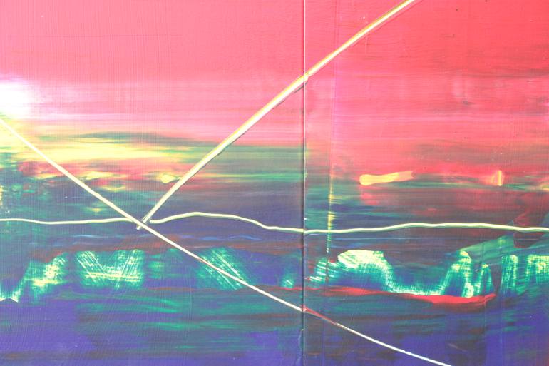 XANTHE TERRA (Polyptych) Painting by Michael Lauer | Saatchi Art