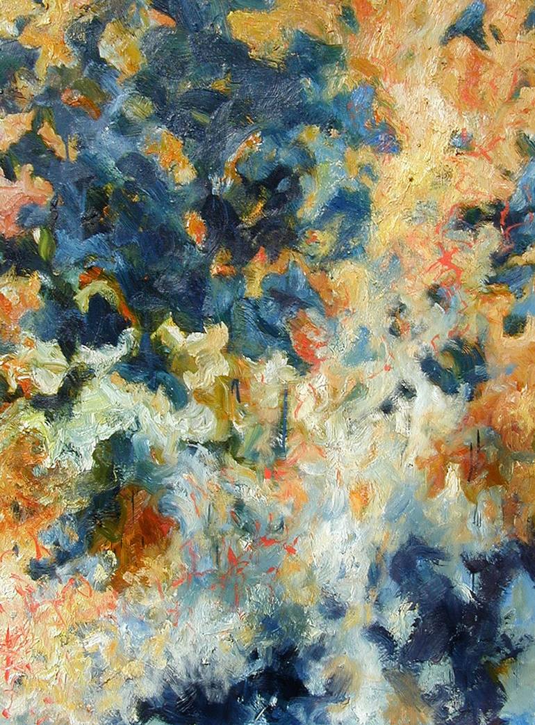 WIDDERSHINS (right portion of Triptych) Painting by Jenny Hunter Groat ...