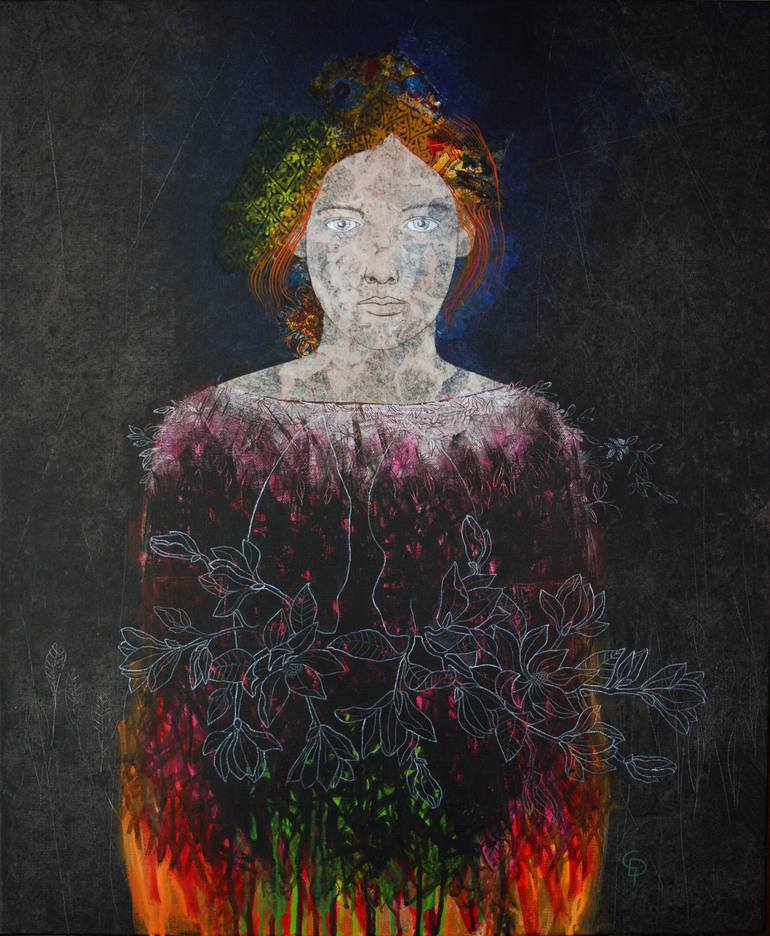 Breathing VI --SOLD Painting by Cécile Duchêne Malissin | Saatchi Art