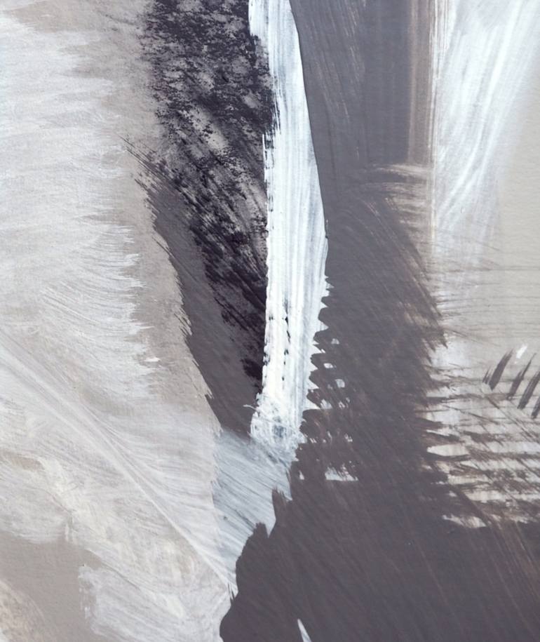 Almost gray - 20 Painting by Ln Le Cheviller | Saatchi Art