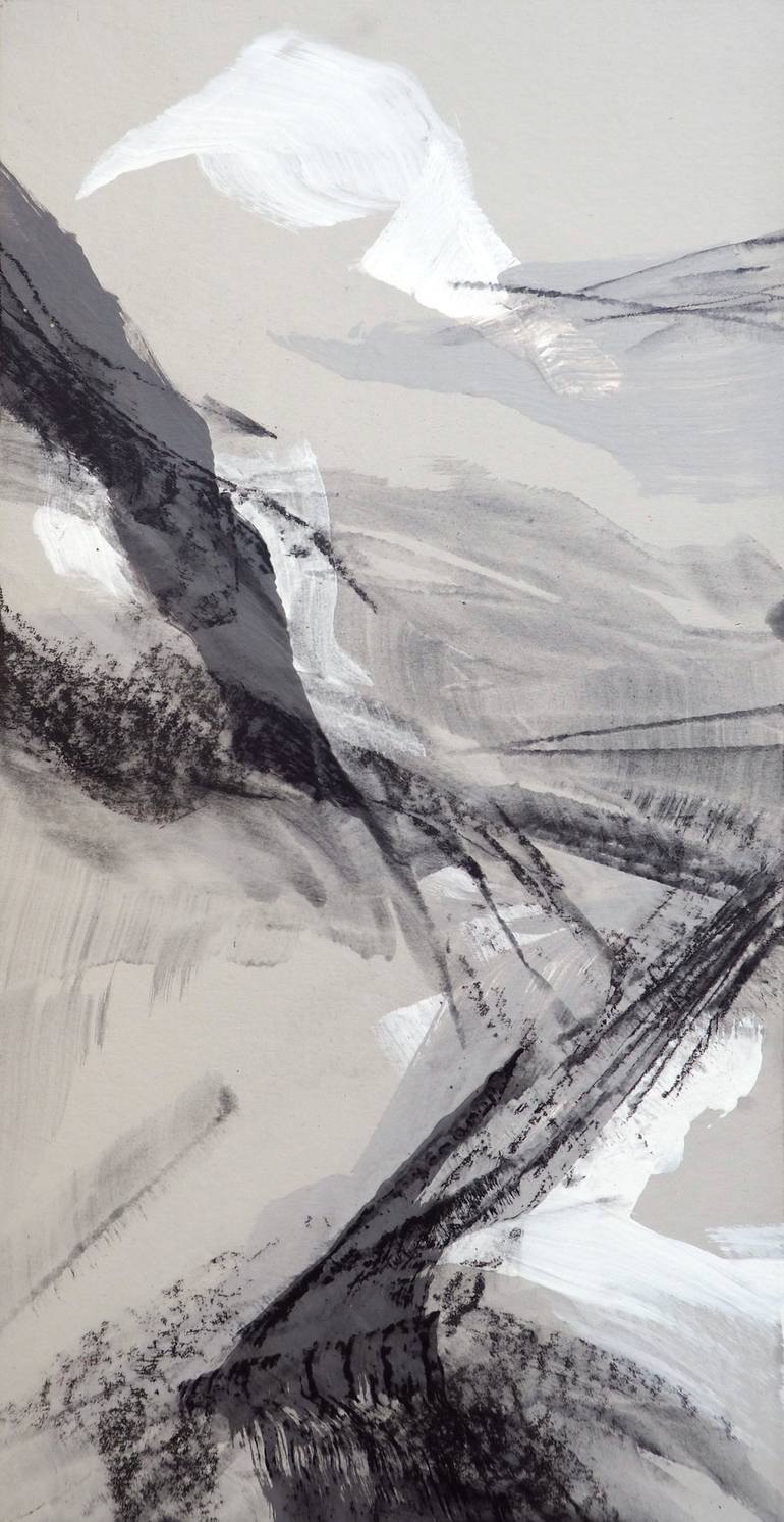 Almost gray - 22 Painting by LN Le Cheviller | Saatchi Art
