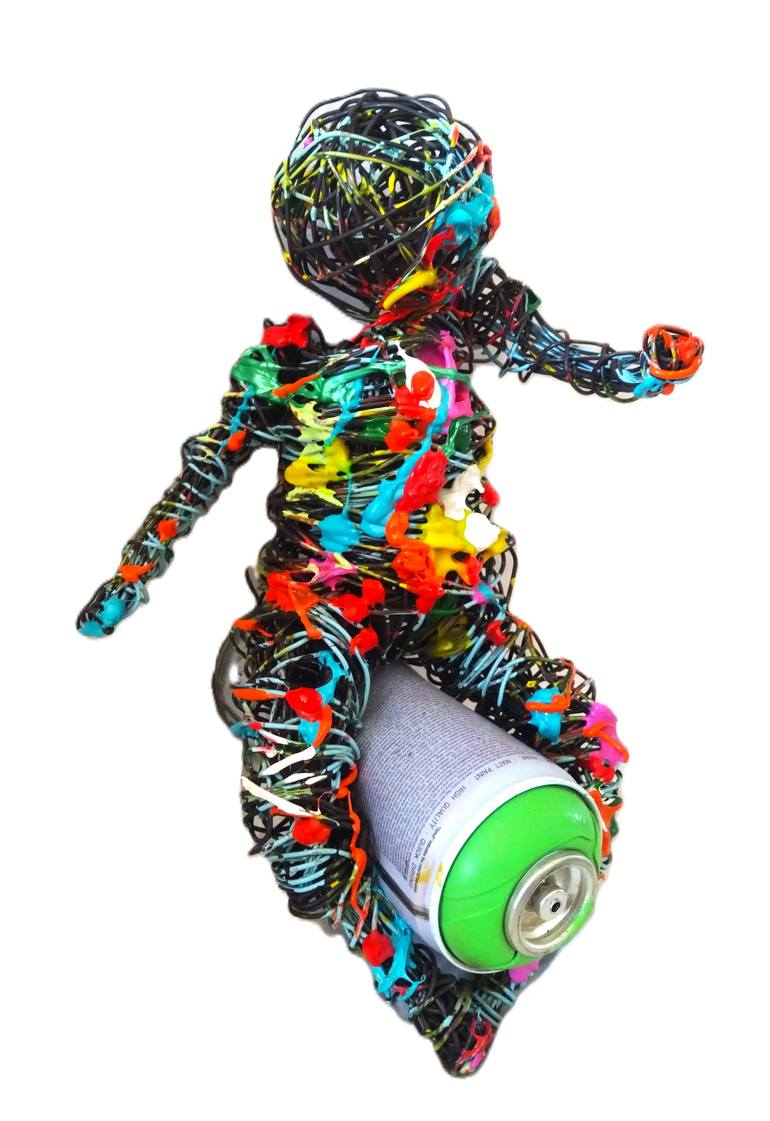 Graff Graff Graffiti Sculpture by David Sànchez Leòn | Saatchi Art