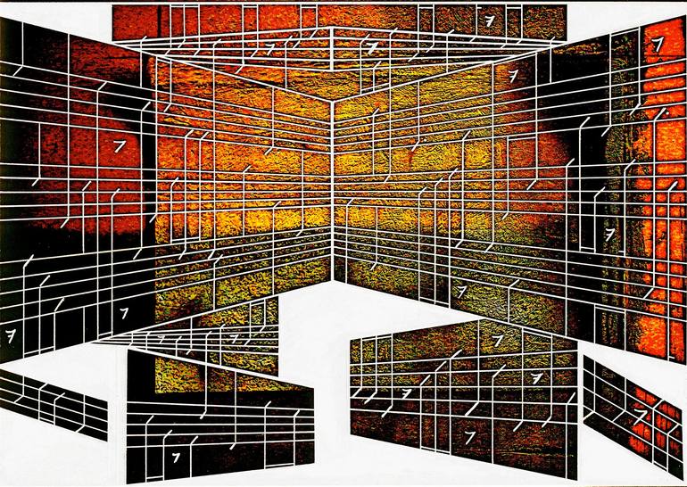 In Perspective...Like #10 Drawing by Rodney Ledbetter | Saatchi Art