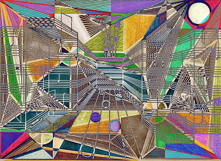 Large Room #2 Painting by Rodney Ledbetter | Saatchi Art