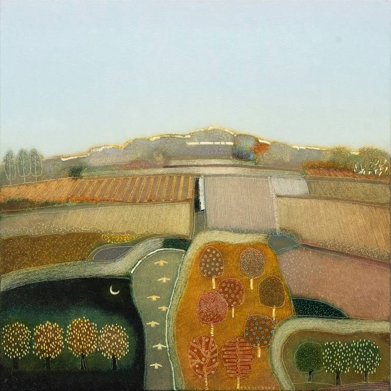 The days of future passed Painting by Rob Van Hoek | Saatchi Art