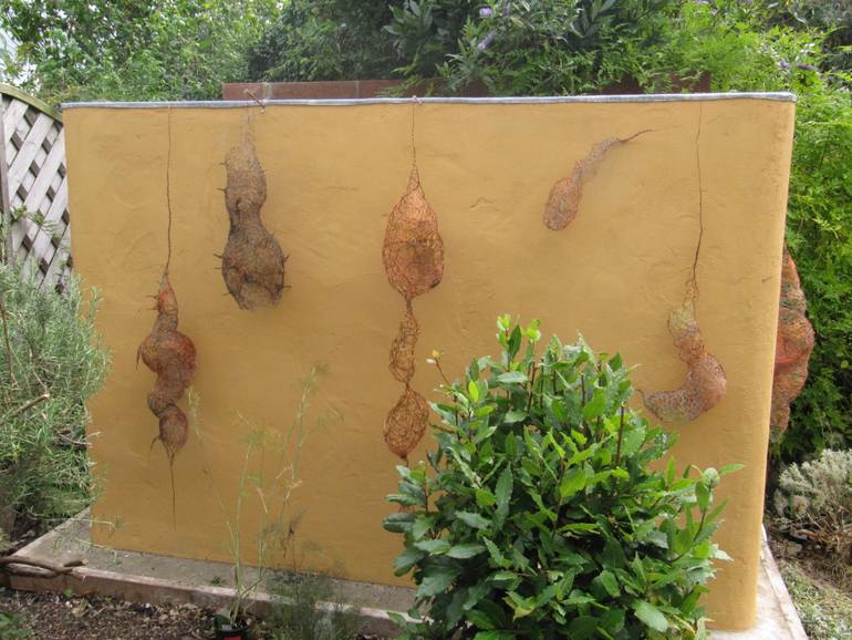 Spiky Cocoon II Sculpture by Fiona Campbell | Saatchi Art