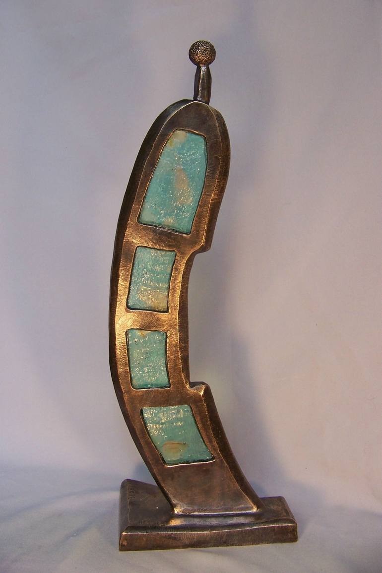Luminary VI, Bronze, Cast Glass, 1/1 Sculpture by Jo And Jan Moore ...