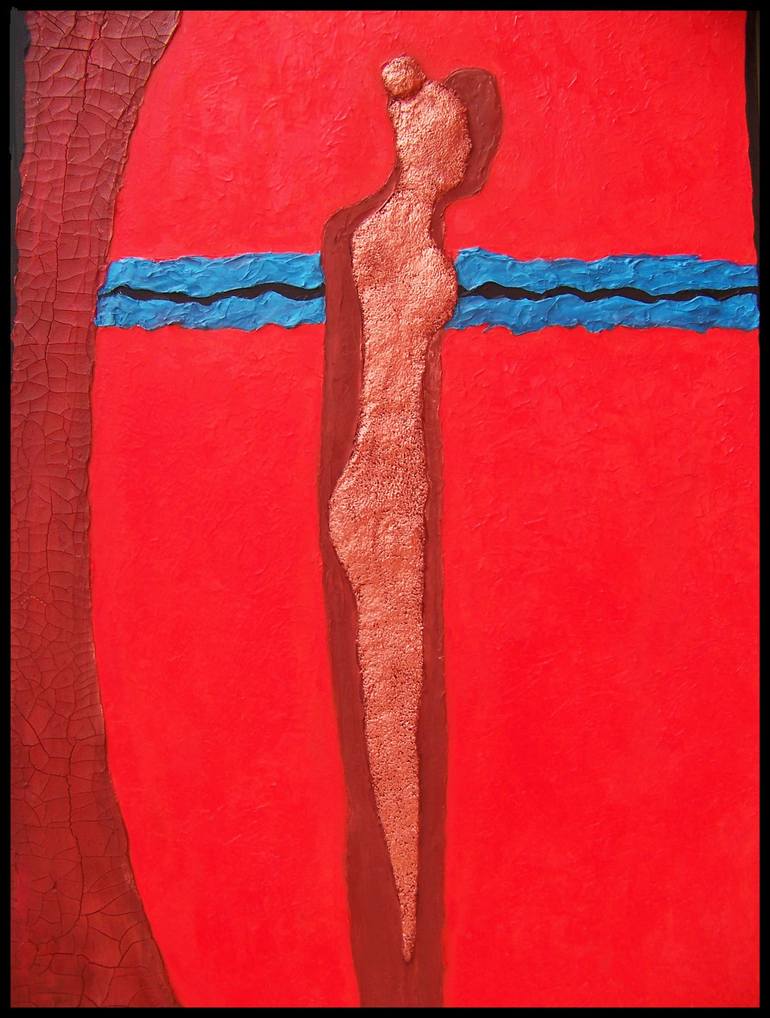 Stand by Me Painting by Jo and Jan Moore Romancing The Stone | Saatchi Art