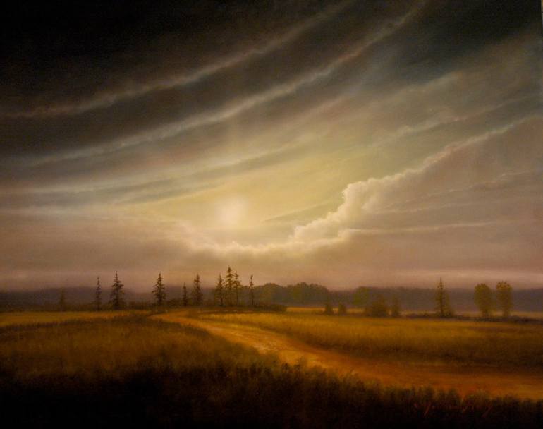 Southern Field Painting by Matthew Hasty | Saatchi Art
