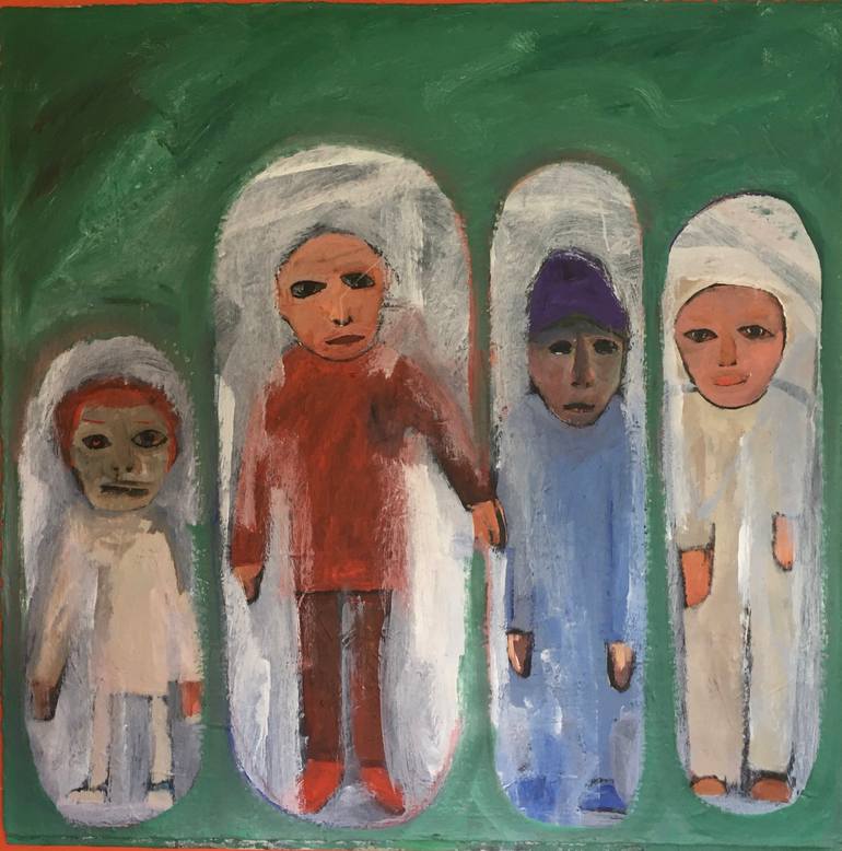 Nest Painting by richard Clare | Saatchi Art