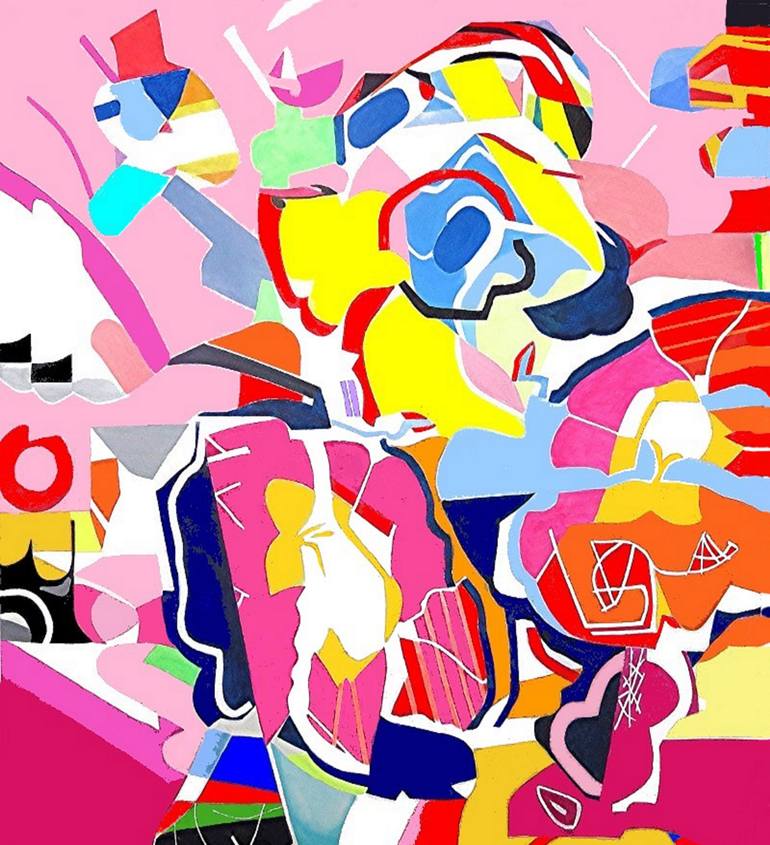 Bouquet de fleurs Painting by Barron Holland | Saatchi Art