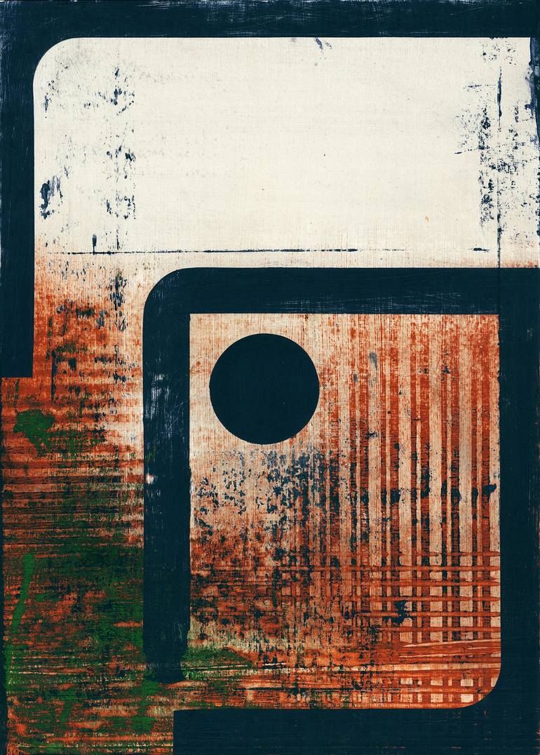 Spacewalk XII. Painting by Peter Strnad | Saatchi Art