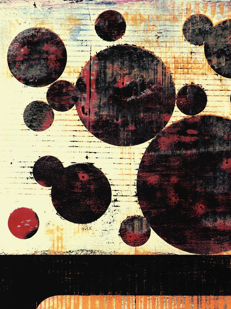 Spacewalk XVI. Painting by Peter Strnad | Saatchi Art