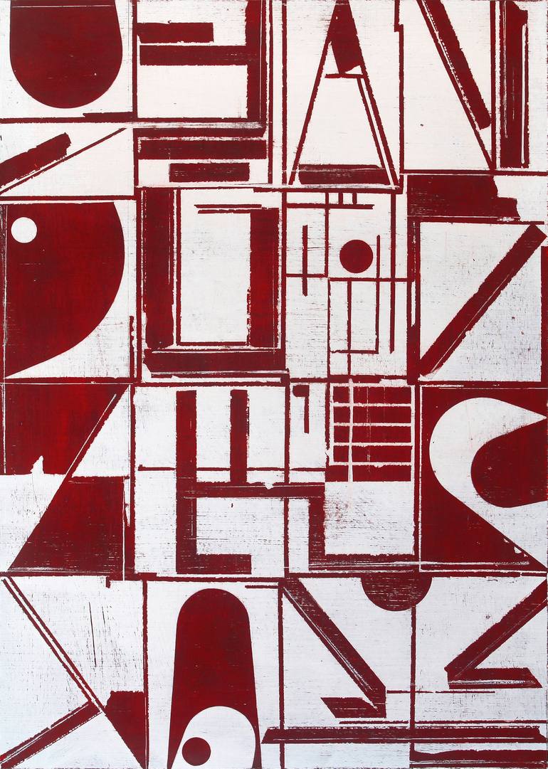 Patternstory 2. Painting by Peter Strnad | Saatchi Art