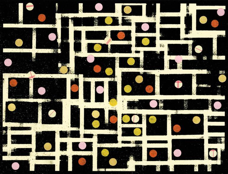 Labyrinth Collage by Peter Strnad | Saatchi Art