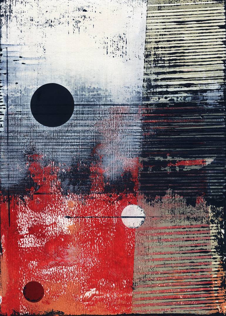 Spacewalk VII. Painting by Peter Strnad | Saatchi Art
