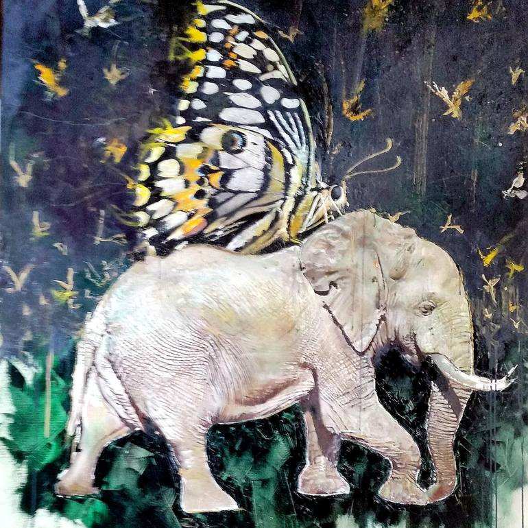 Onward Painting by David Wendel | Saatchi Art