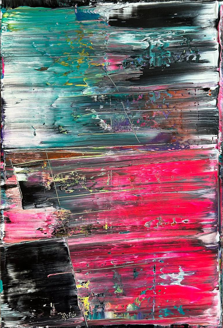 Tickled Pink Painting by Preston M Smith PMS | Saatchi Art