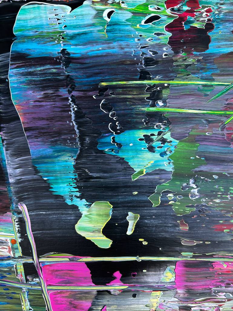 Cosmic Indifference Painting by Preston M Smith PMS | Saatchi Art