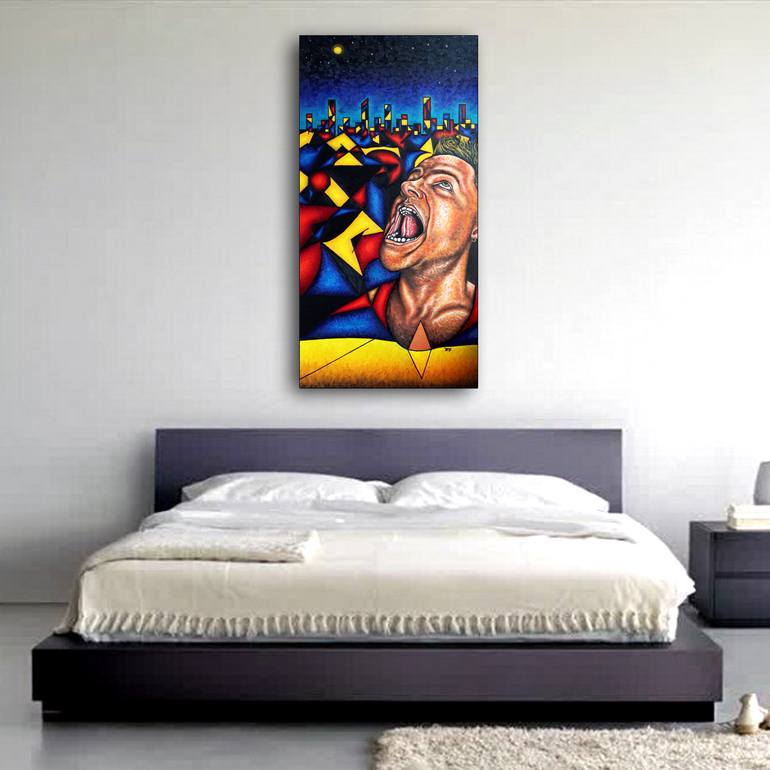 The City Rises Painting by Preston M Smith Pms | Saatchi Art