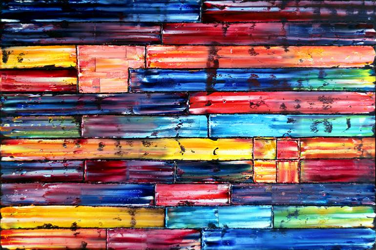 Firewall Painting by Preston M Smith PMS | Saatchi Art