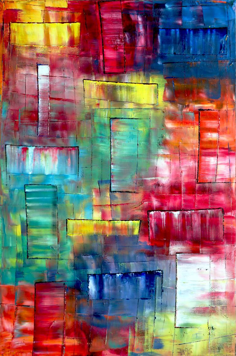 Show Me Your True Colors Painting by Preston M Smith Pms | Saatchi Art