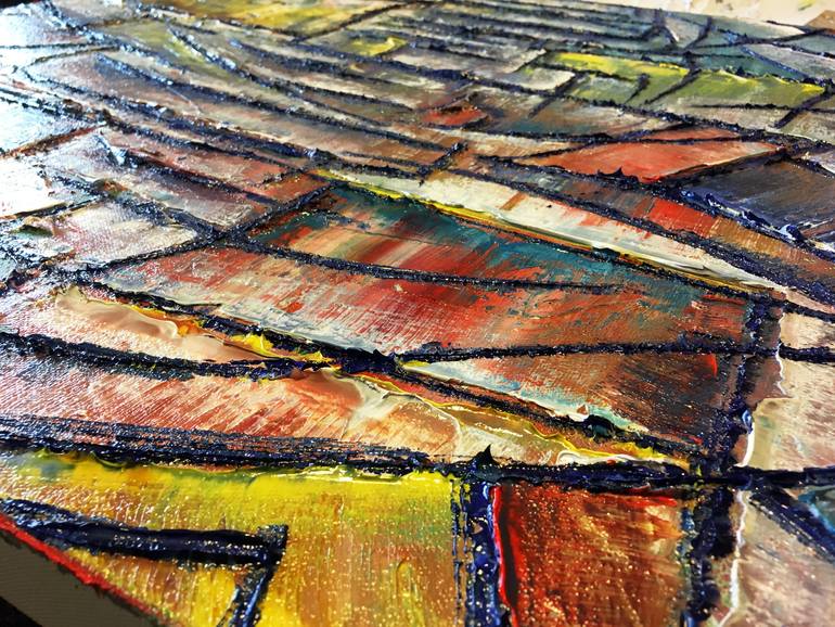 Distorted Reality Painting by Preston M Smith PMS | Saatchi Art