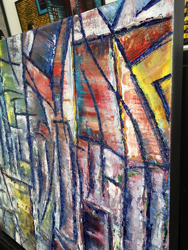 Distorted Reality Painting by Preston M Smith PMS | Saatchi Art