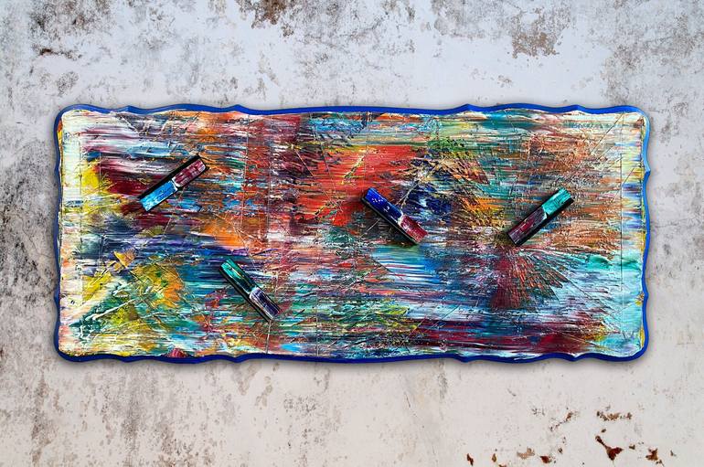 A Hard Pill To Swallow Painting by Preston M Smith PMS | Saatchi Art