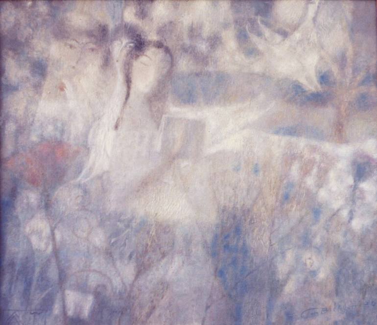 Page dropped out Painting by Bulat Gilvanov | Saatchi Art