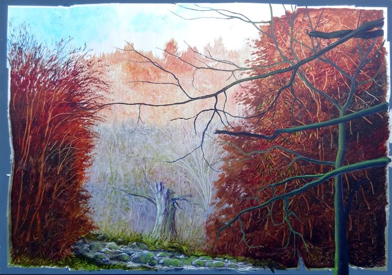 Encounter Painting by Patrick Walshe | Saatchi Art