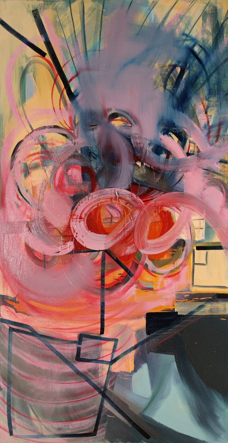 The Interaction Painting by Pamela Staker | Saatchi Art