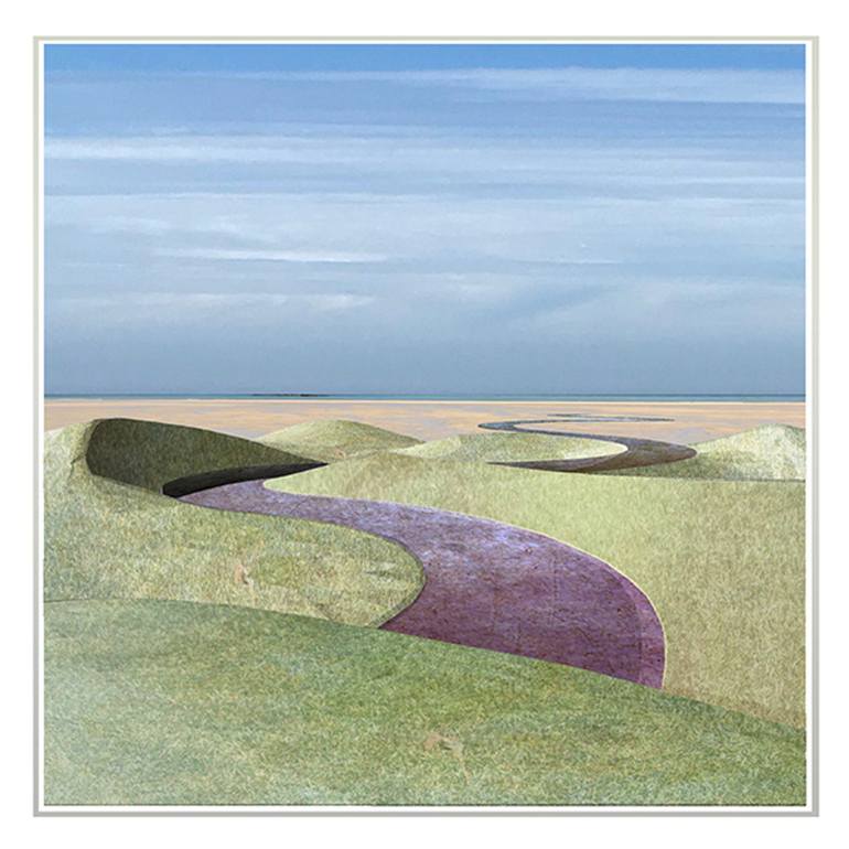 long road - Limited Edition of 5 Mixed Media by Terry Genin | Saatchi Art