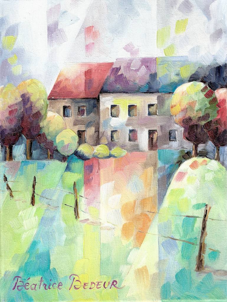 Cloture Painting by Beatrice Bedeur | Saatchi Art