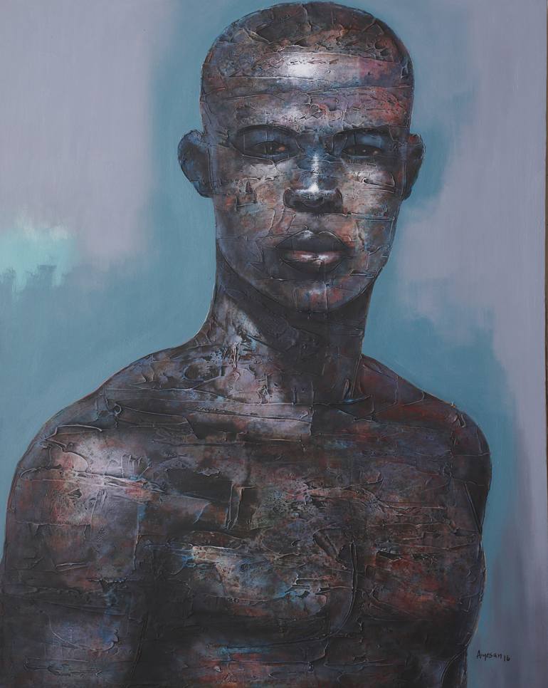 Pekun Painting by segun aiyesan | Saatchi Art
