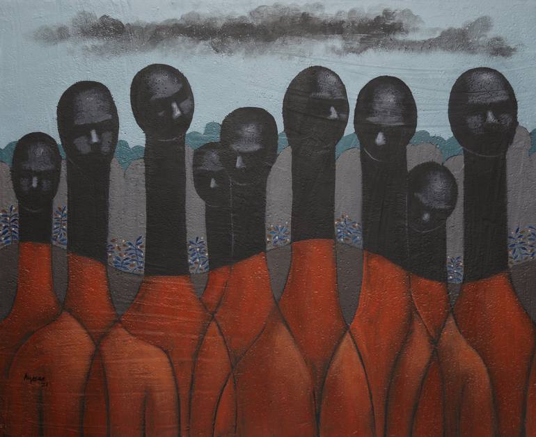 The Alternative Painting by segun aiyesan | Saatchi Art