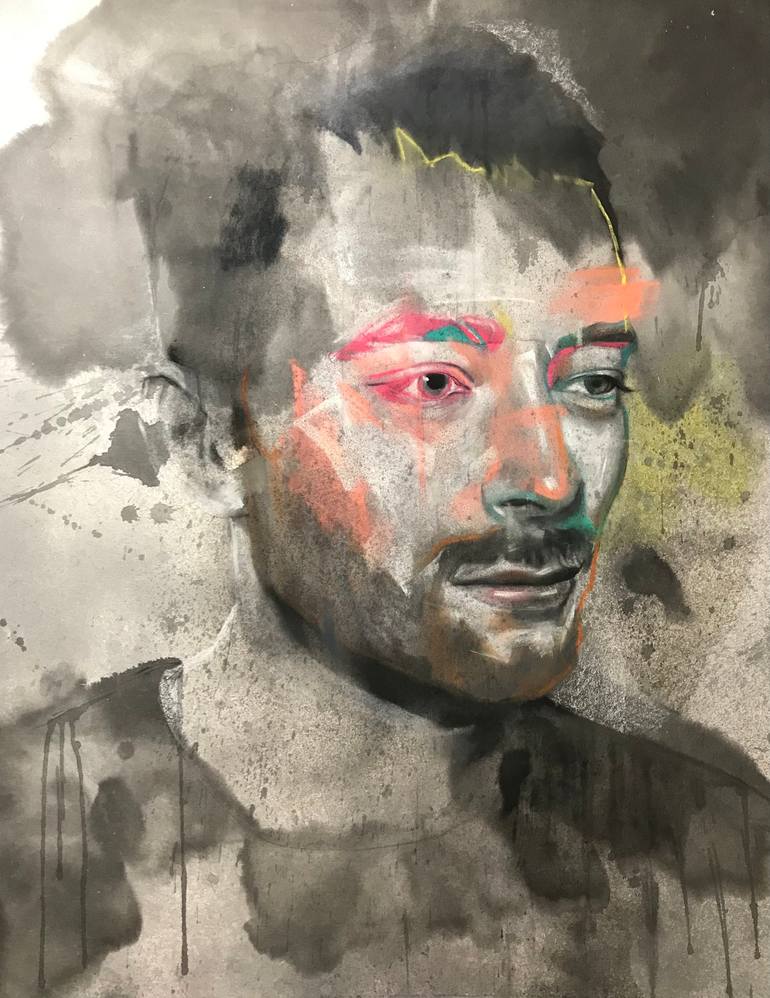 an ordinary person - ty2 Painting by Jeong Ah Lim | Saatchi Art